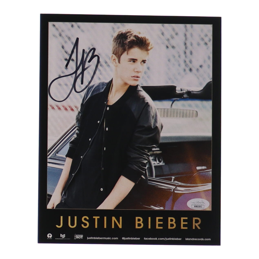 Justin Bieber Signed 8x10 Photo (JSA) | Pristine Auction