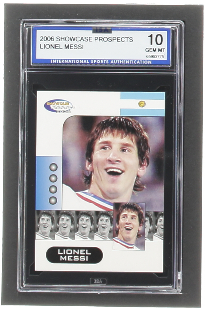 Lionel Messi 2006 Showcase Prospects #NNO (ISA 10) | Pristine Auction
