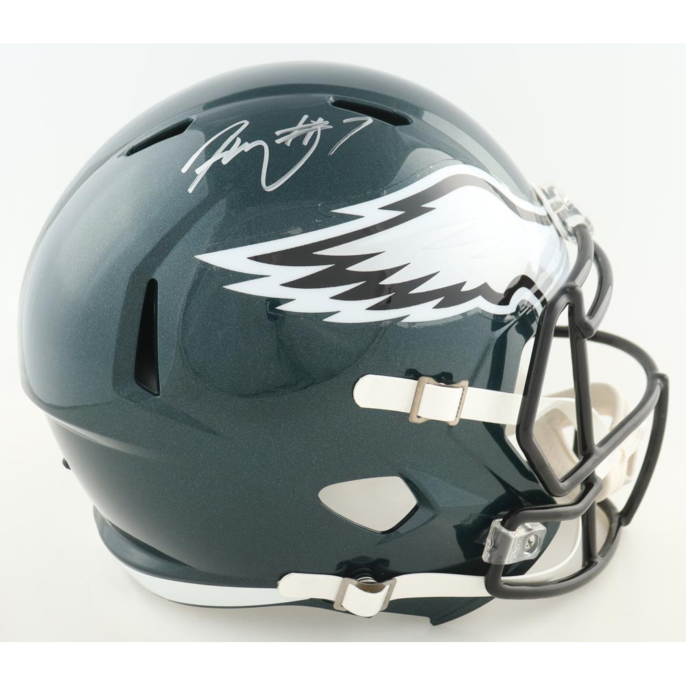 Haason Reddick Signed Eagles Full-Size Speed Helmet (Beckett ...