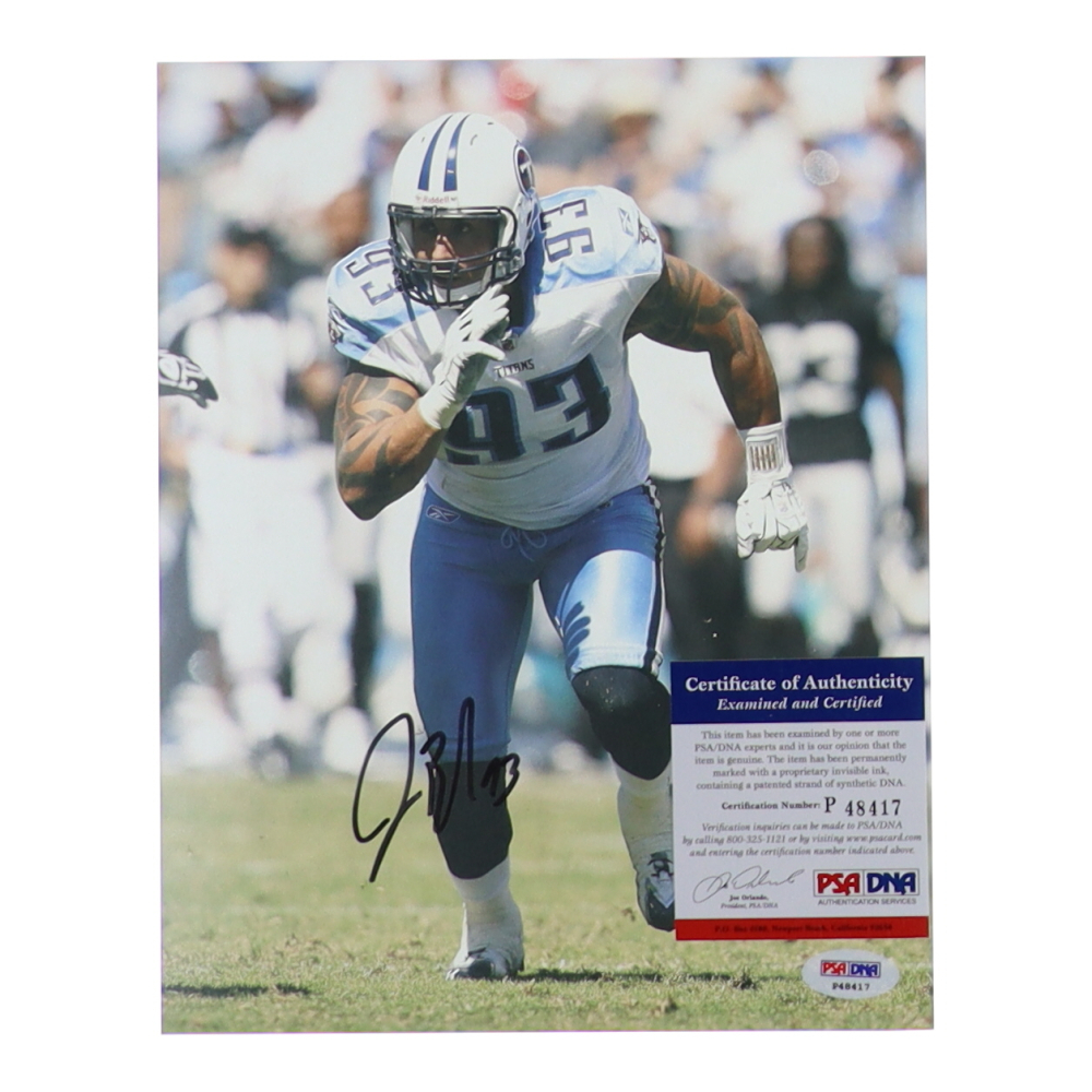 Jason Babbin Signed Titans 8x10 Photo (PSA) | Pristine Auction