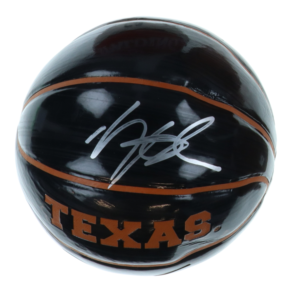 Kevin Durant Signed Texas Longhorns Logo Basketball (JSA) | Pristine ...