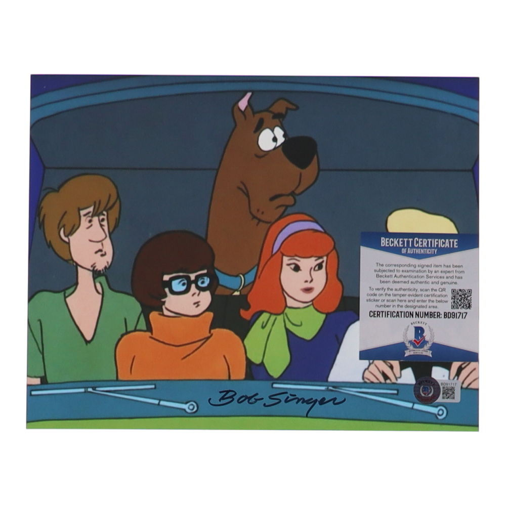 Bob Singer Signed "Scooby-Doo" 8x10 Photo (Beckett) | Pristine Auction