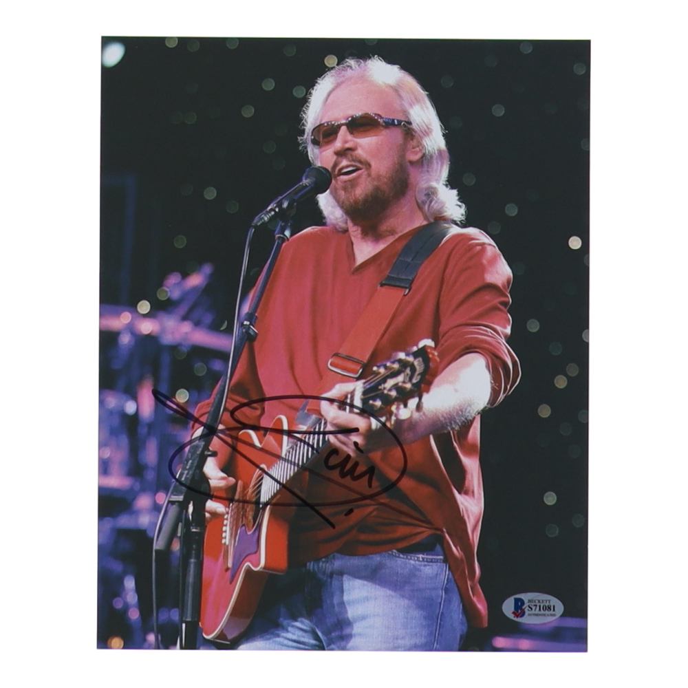 Barry Gibb Signed 8x10 Photo (Beckett) | Pristine Auction