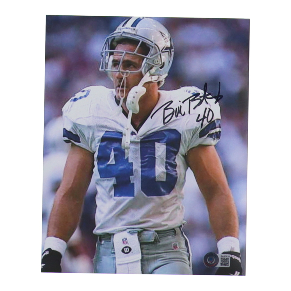 Bill Bates Signed Cowboys 8x10 Photo (Beckett) | Pristine Auction