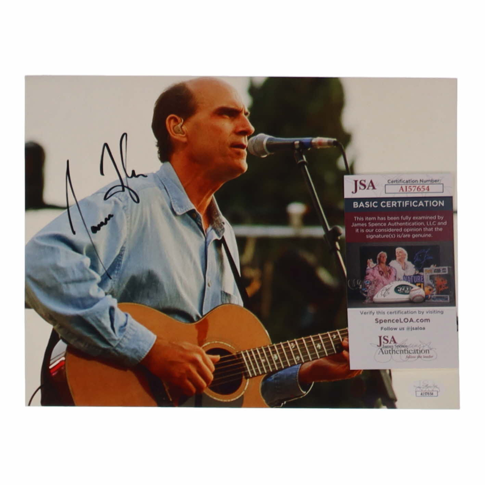 James Taylor Signed 8x10 Photo (JSA) | Pristine Auction