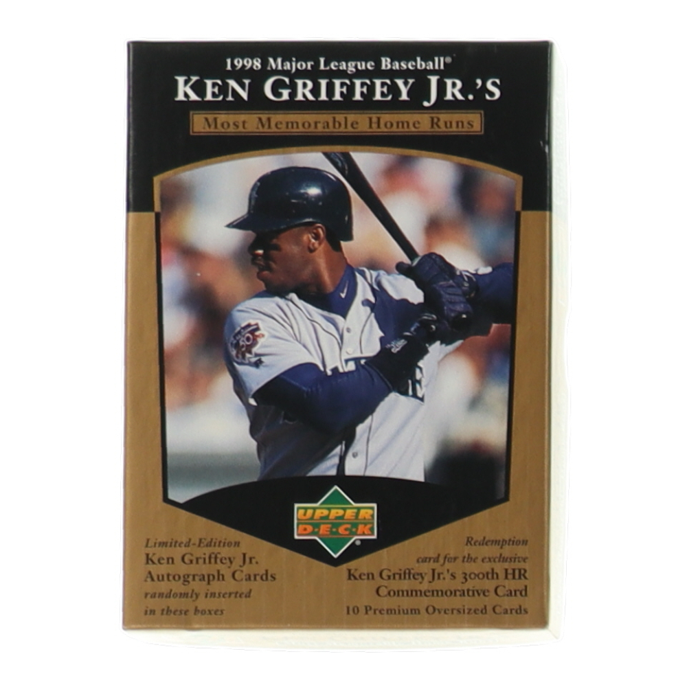 Complete Set of (10) 1998 Upper Deck Griffey Most Memorable Home Runs ...