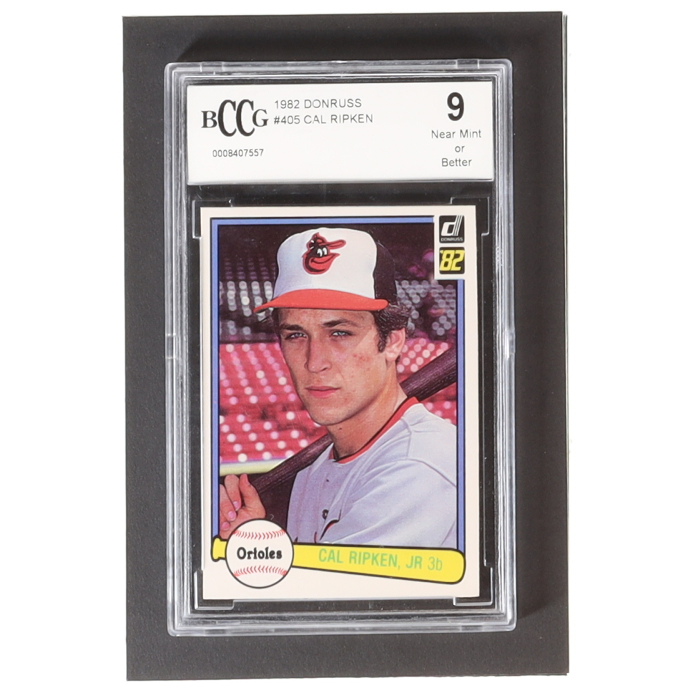 Cal Ripken Jr. 1982 Donruss #405 RC (BCCG 9) | Pristine Auction