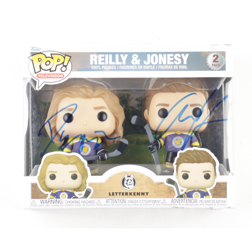 Dylan Playfair & Andrew Herr Signed "Letterkenny" Reilly & Jonesy 2 ...