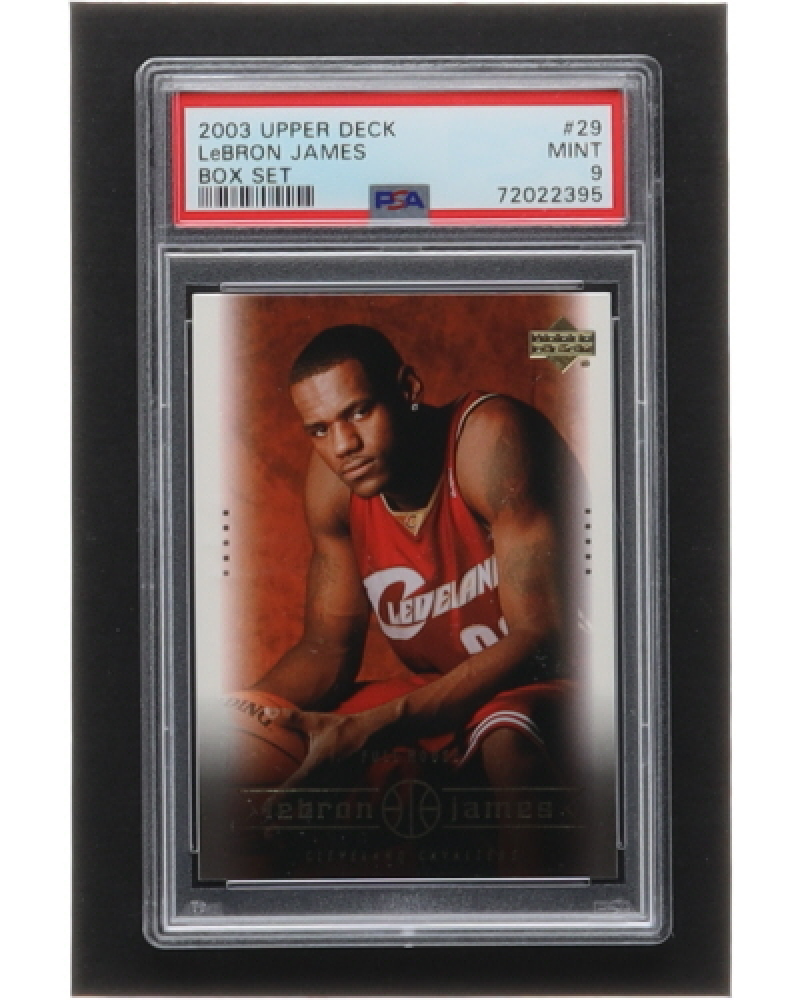 LeBron James 2003 Upper Deck LeBron James Box Set #29 Full House RC ...