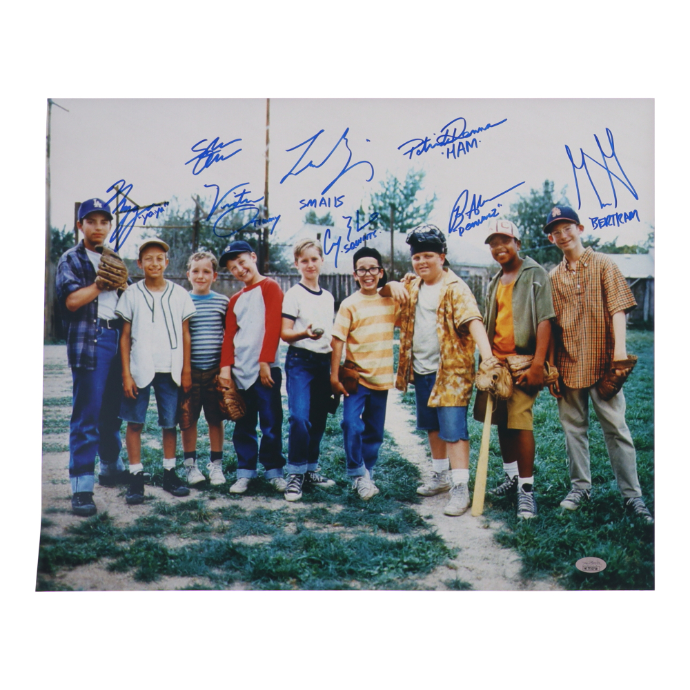 "The Sandlot" 16x20 Photo Cast Signed By (8) with Patrick Renna, Grant ...