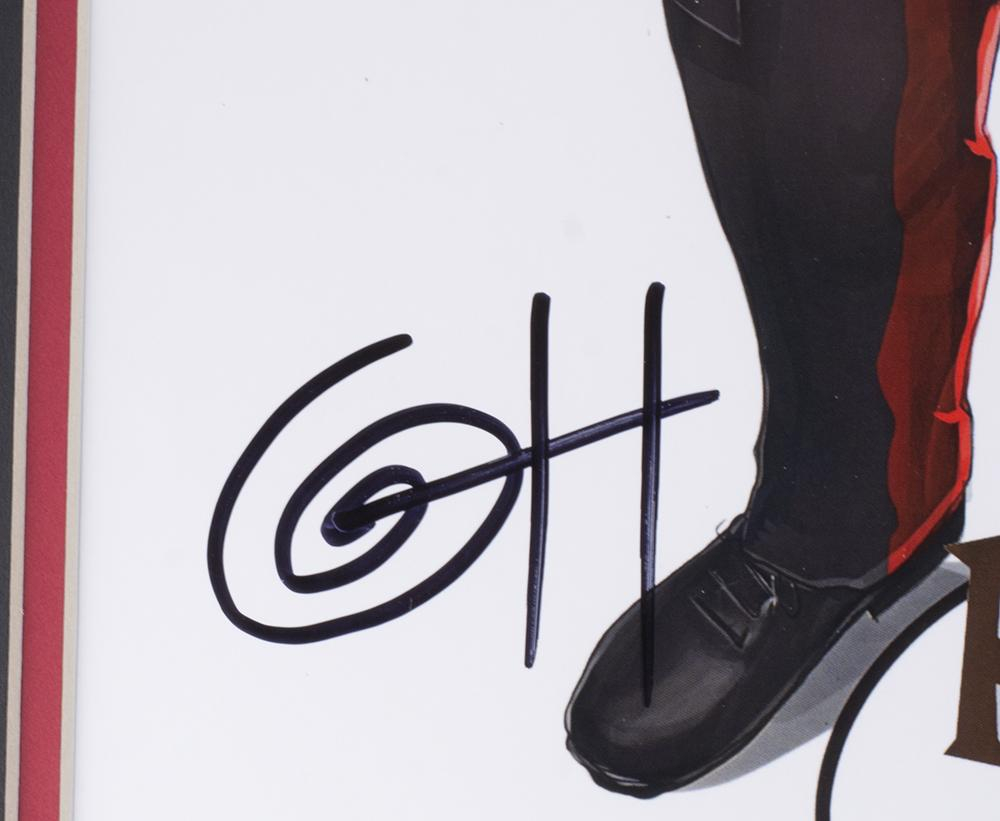 Greg Horn Signed "Deadpool and Smilin Stan Lee" Custom Framed ...