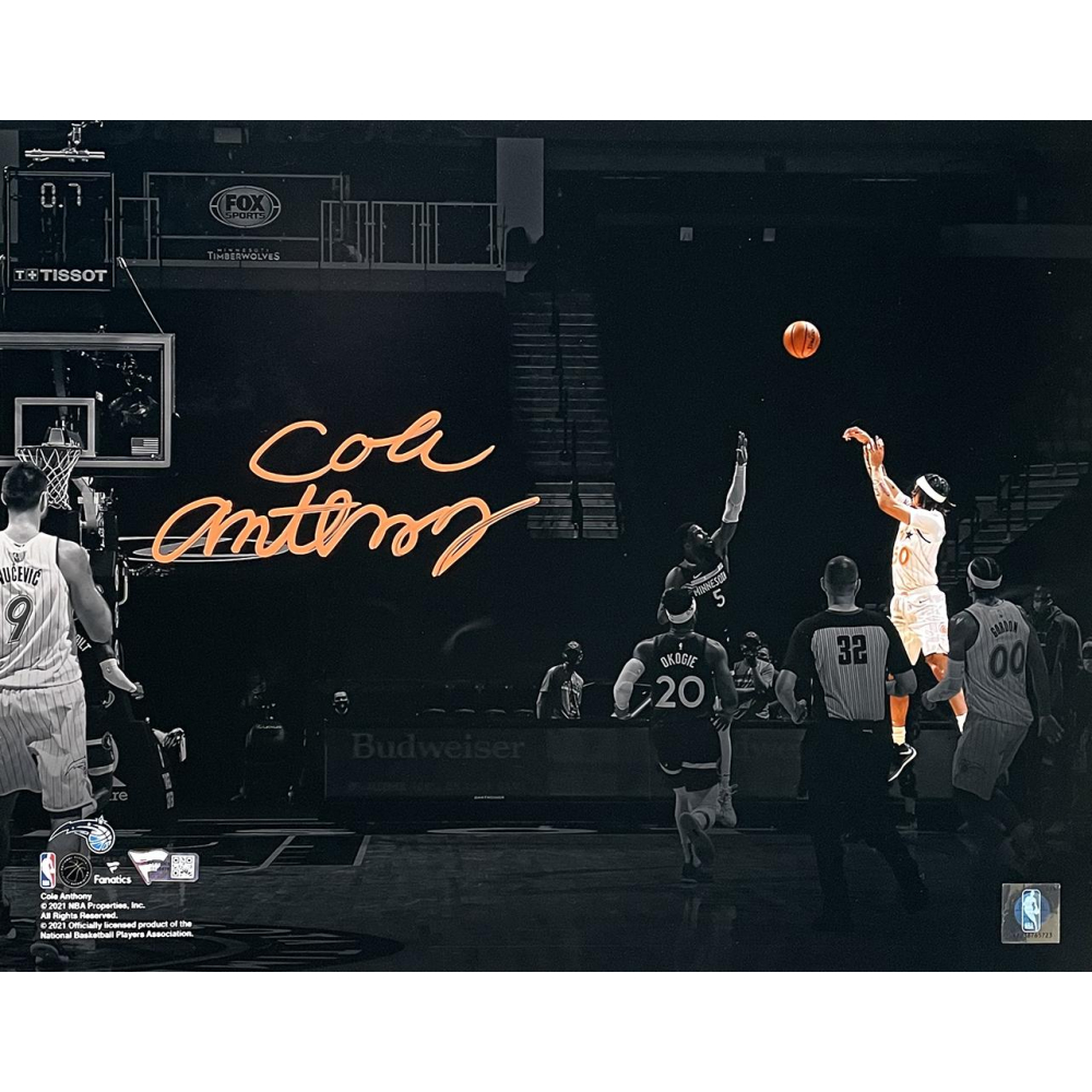Cole Anthony Signed 11x14 Photo (Fanatics) | Pristine Auction