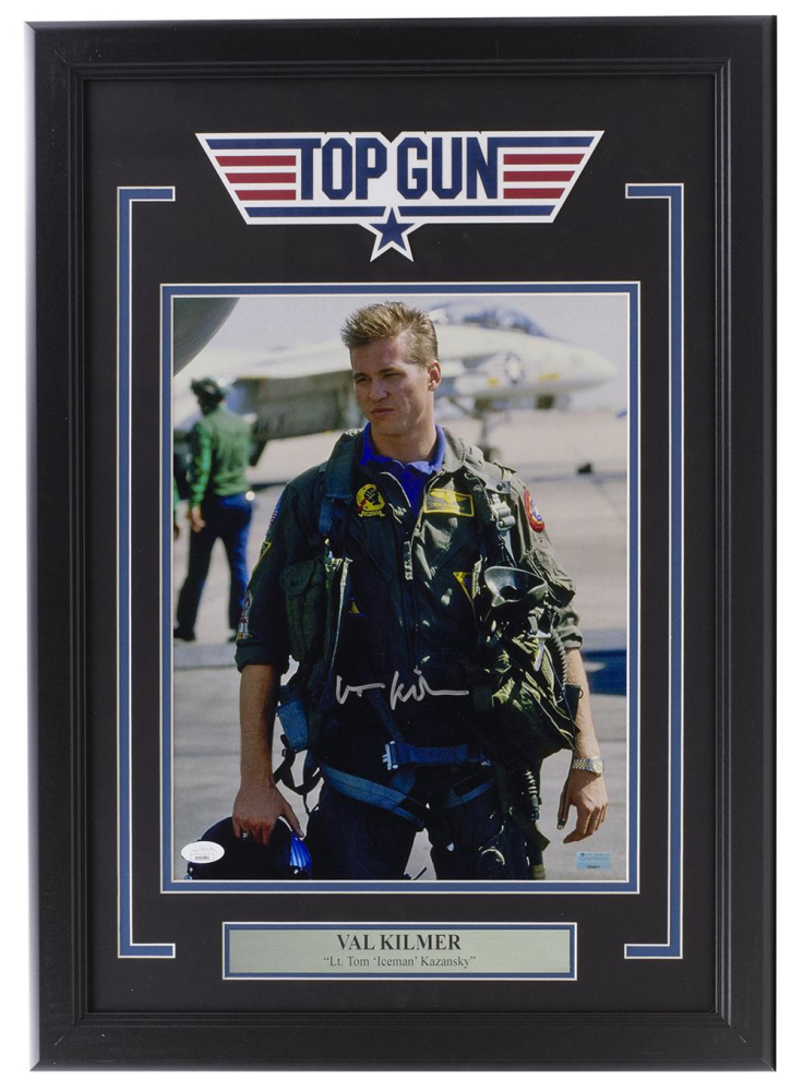 Val Kilmer Signed "Top Gun" Custom Framed Photo (JSA) | Pristine Auction