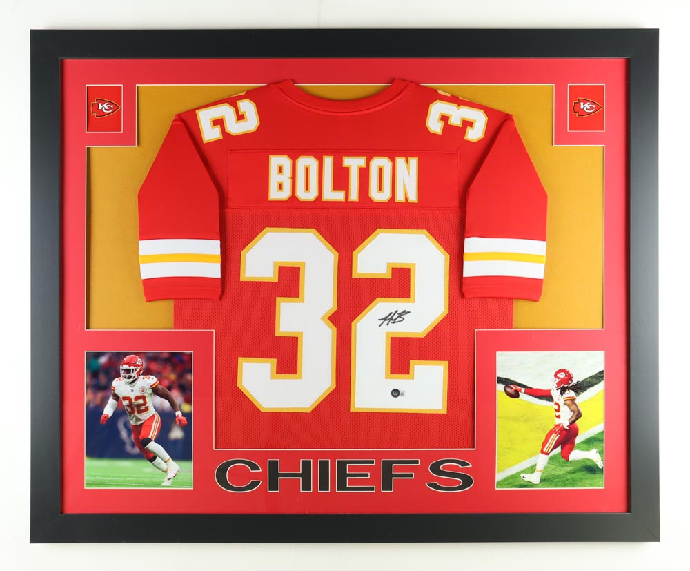 Nick Bolton Signed Custom Framed Jersey Display (Beckett) | Pristine ...