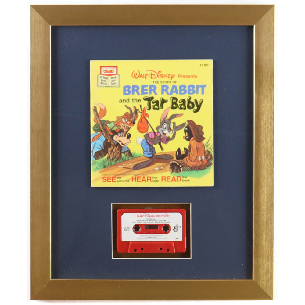 Walt Disney's "Brer Rabbit and the Tar Baby" Custom Framed Story Book ...