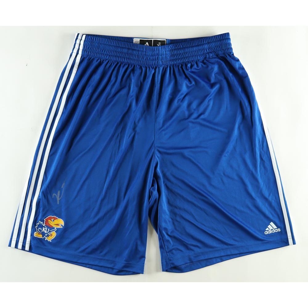 KJ Adams Jr. Signed University of Kansas Basketball Shorts (TriStar ...
