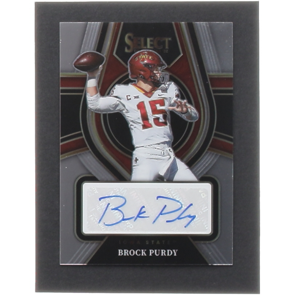 Brock Purdy 2022 Select Draft Picks Rookie Signatures #5 | Pristine Auction