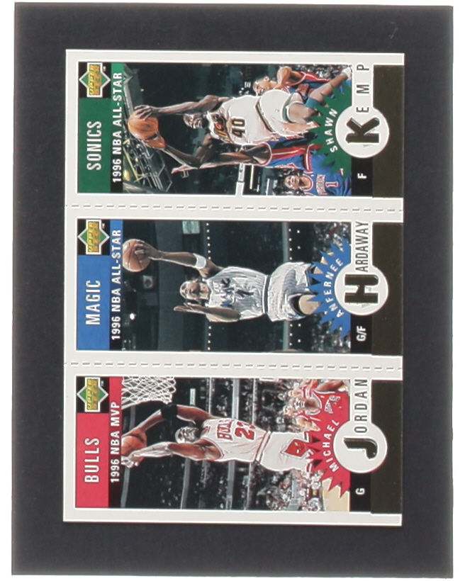 Michael Jordan / Anfernee Hardaway / Shawn Kemp 1996-97 Collector's ...