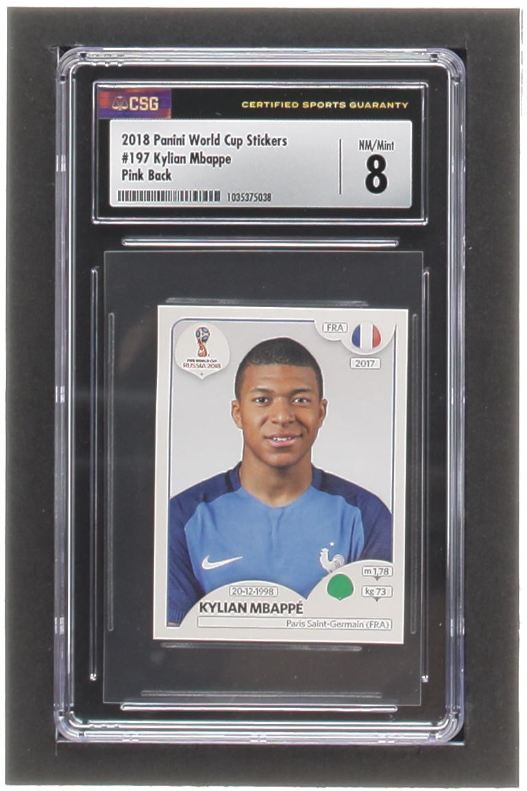 Kylian Mbappe 2018 Panini World Cup Stickers 670 #197 (CSG 8 ...