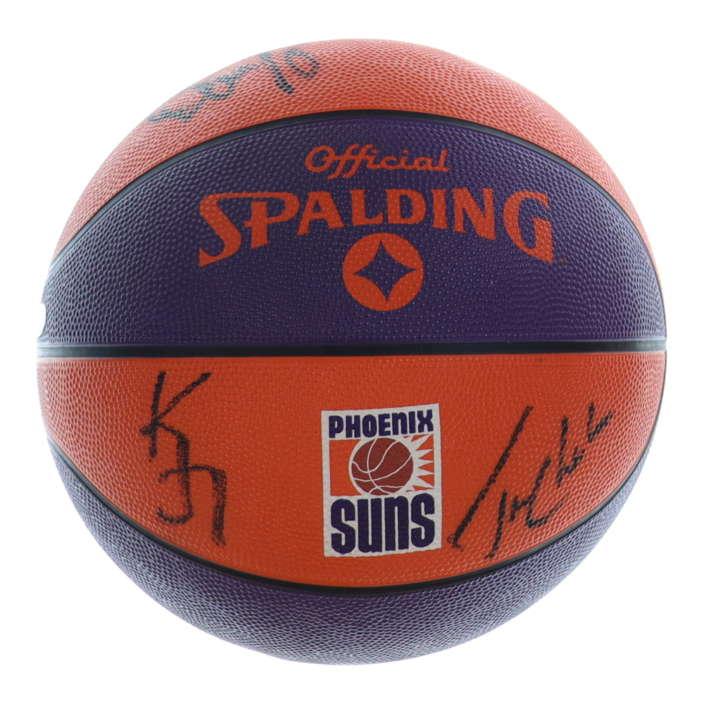 Phoenix Suns Legends Basketball Signed by (6) with Charles Barkley ...