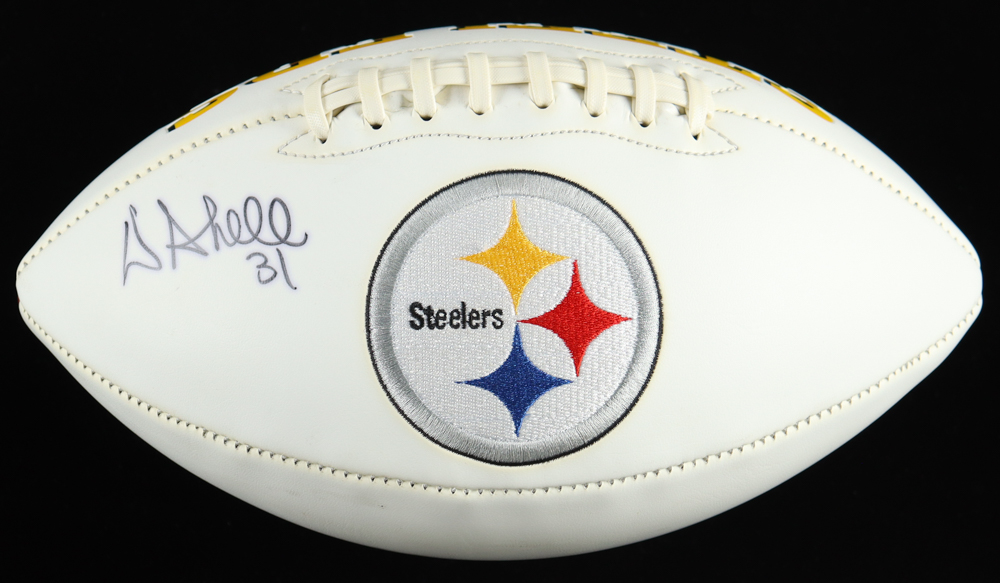 Donnie Shell Signed Steelers Logo Football (TSE) | Pristine Auction
