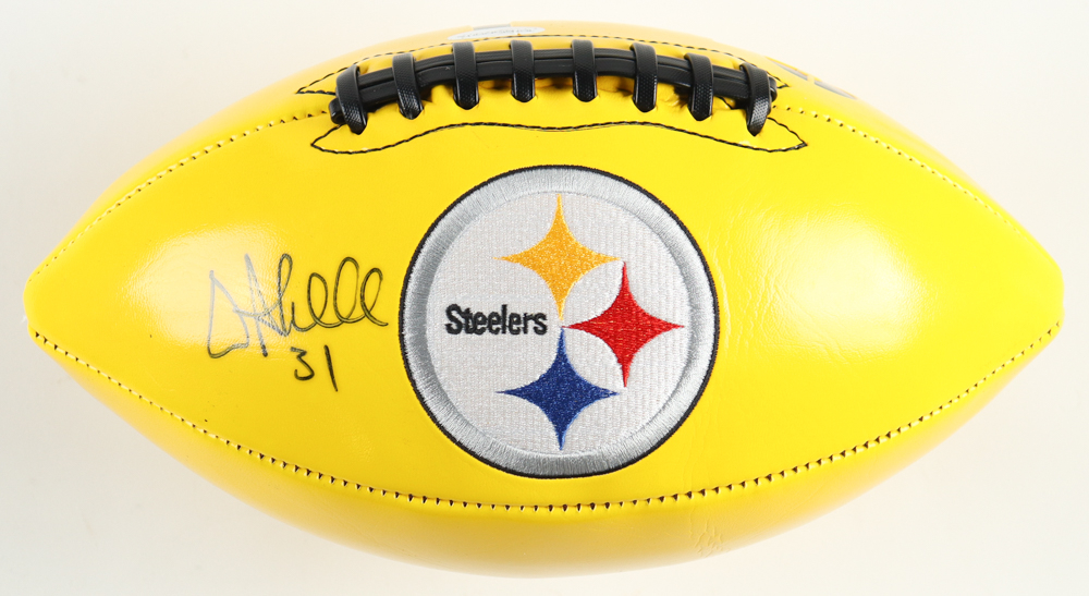 Donnie Shell Signed Steelers Logo Football (TSE) | Pristine Auction