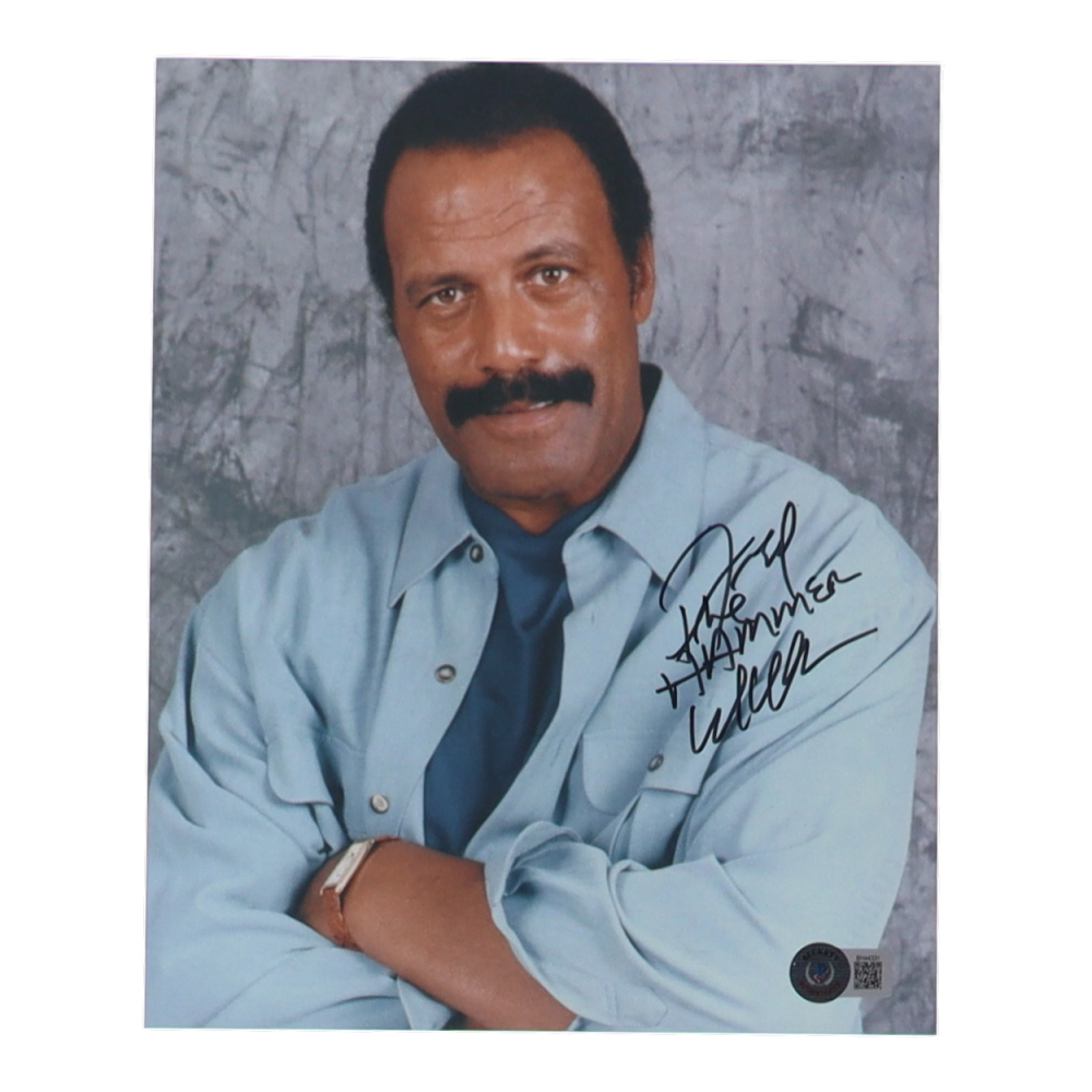 Fred Williamson Signed 8x10 Photo Inscribed "The Hammer" (Beckett ...