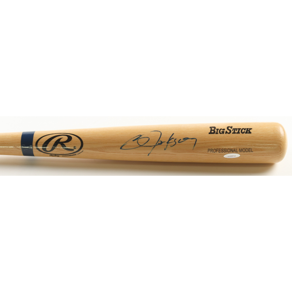Bo Jackson Signed Rawlings Adirondack Pro Player Model Baseball Bat ...