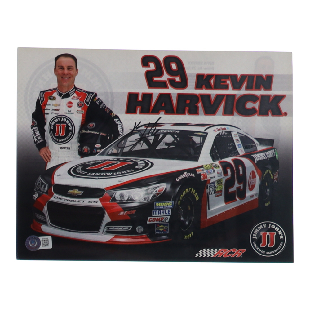 Kevin Harvick Signed NASCAR 8x10 Photo (Beckett) | Pristine Auction
