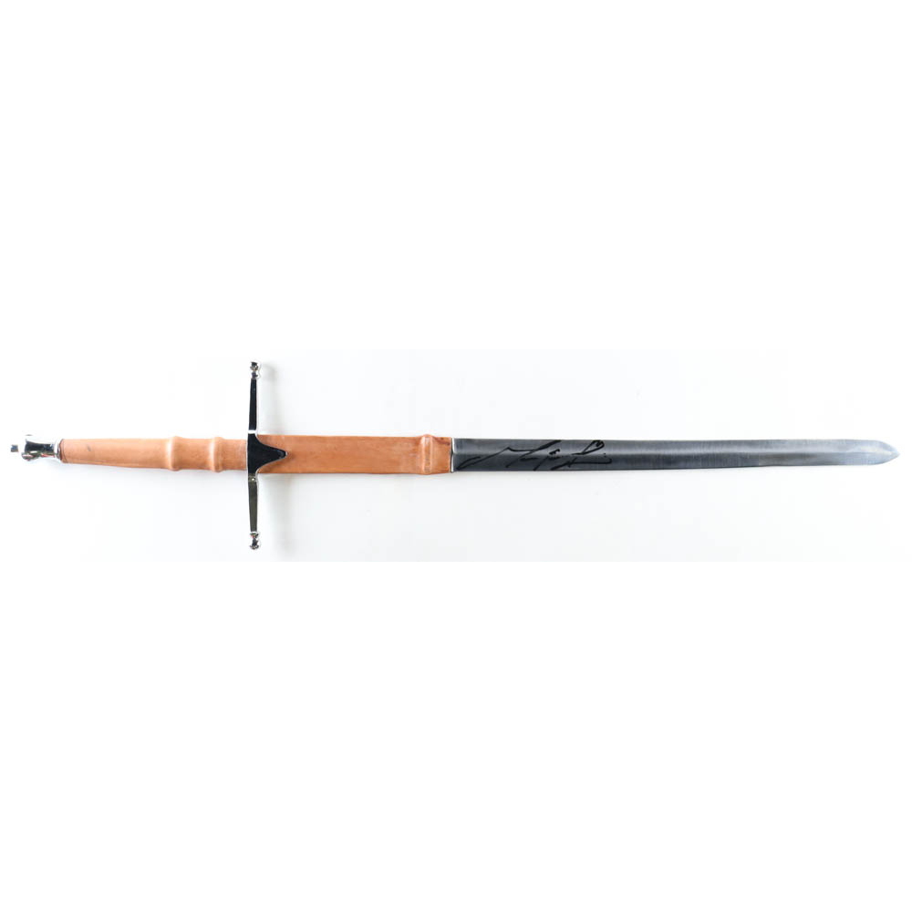 Mel Gibson Signed "Braveheart" Full-Size Prop Replica Sword (Beckett ...
