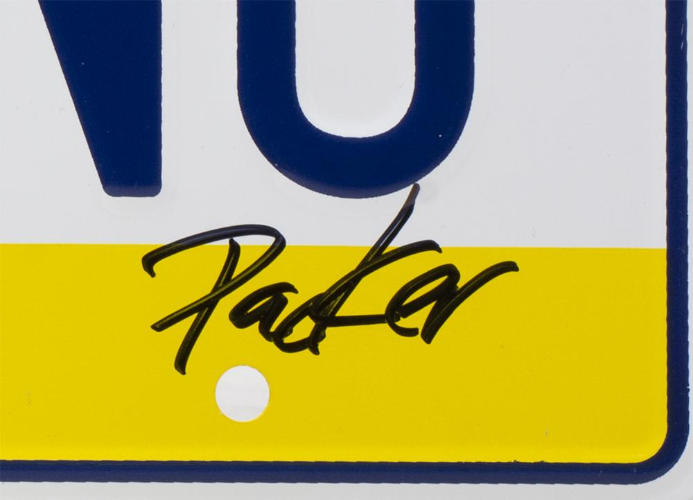 David Koechner Signed The Office WLHUNG PA License Plate Packer ...