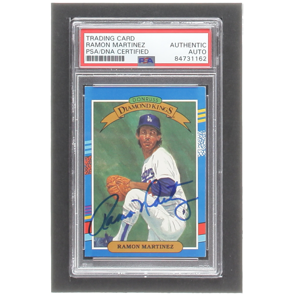 Ramon Martinez Signed 1991 Donruss #15 DK (PSA) | Pristine Auction