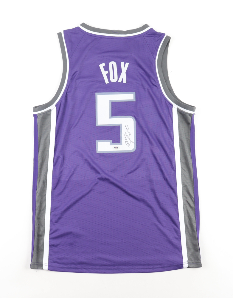 De'Aaron Fox Signed Jersey (PSA) | Pristine Auction