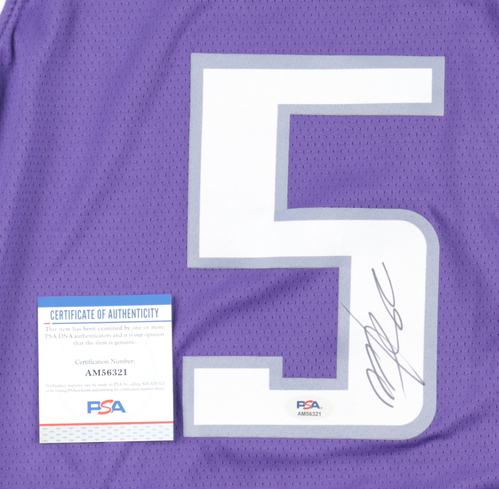 De'Aaron Fox Signed Jersey (PSA) | Pristine Auction
