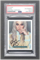 Kesha Signed Sticker (PSA) | Pristine Auction