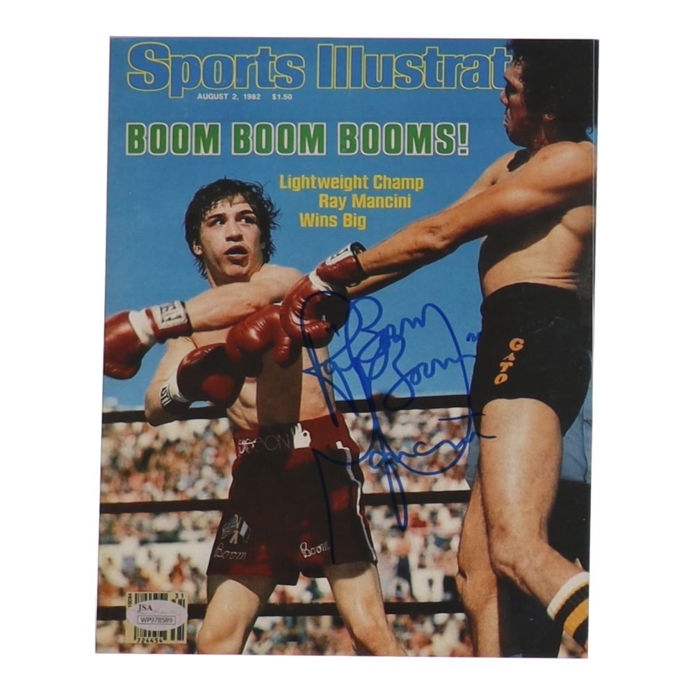 Ray "Boom Boom" Mancini Signed 8x10 Photo (JSA) | Pristine Auction