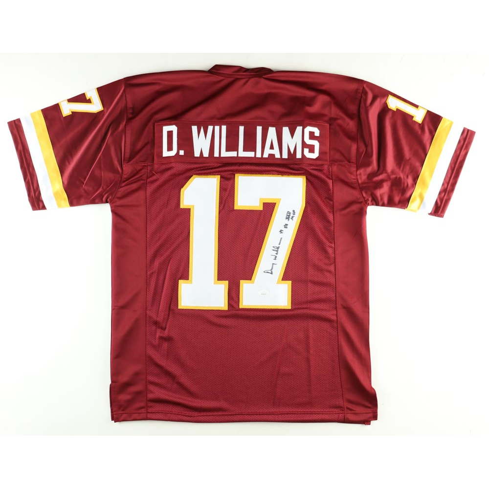 Doug Williams Signed Jersey Inscribed "SB XXII MVP" (JSA) | Pristine ...