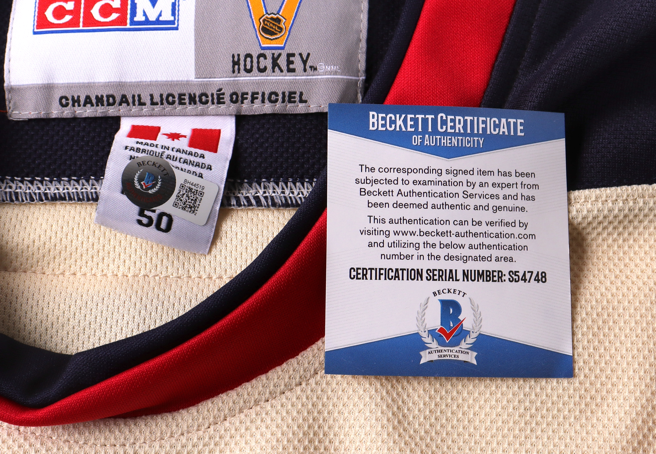 Brian Leetch Signed Jersey (Beckett & Sportsworld) | Pristine Auction