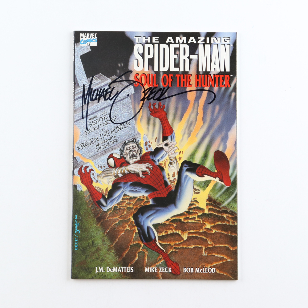 Mike Zeck Signed 1992 "Amazing Spider-Man: Soul of the Hunter ...