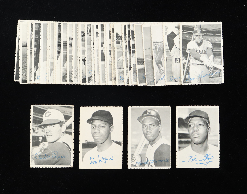 1969 Topps Deckle Edge Complete Set of (35) Baseball Cards with Roberto ...