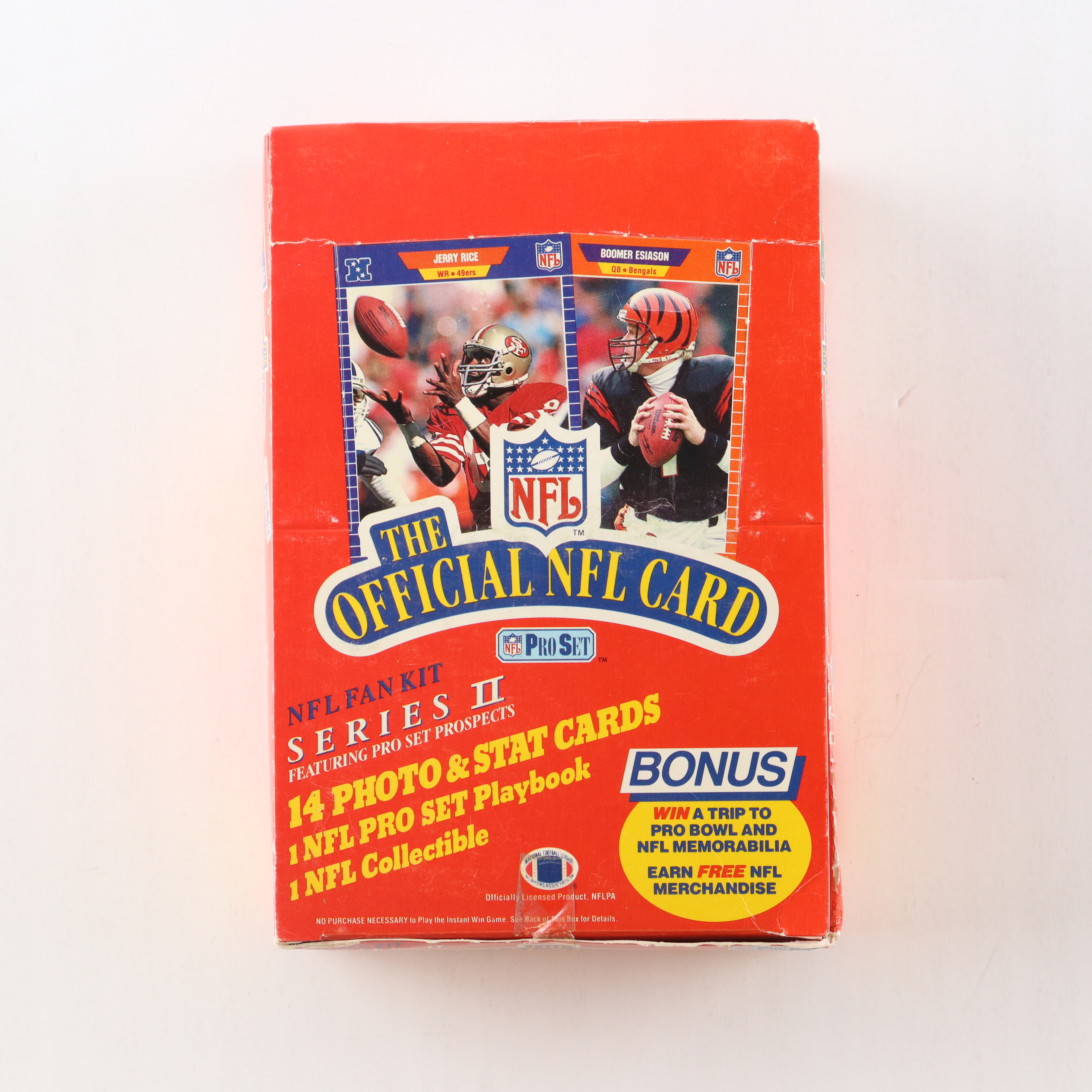 1989 Pro Set Series 2 Football Hobby Box with (36) Packs | Pristine Auction