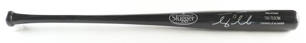 Tim Tebow Signed Louisville Slugger Player Model Baseball Bat (Tebow ...