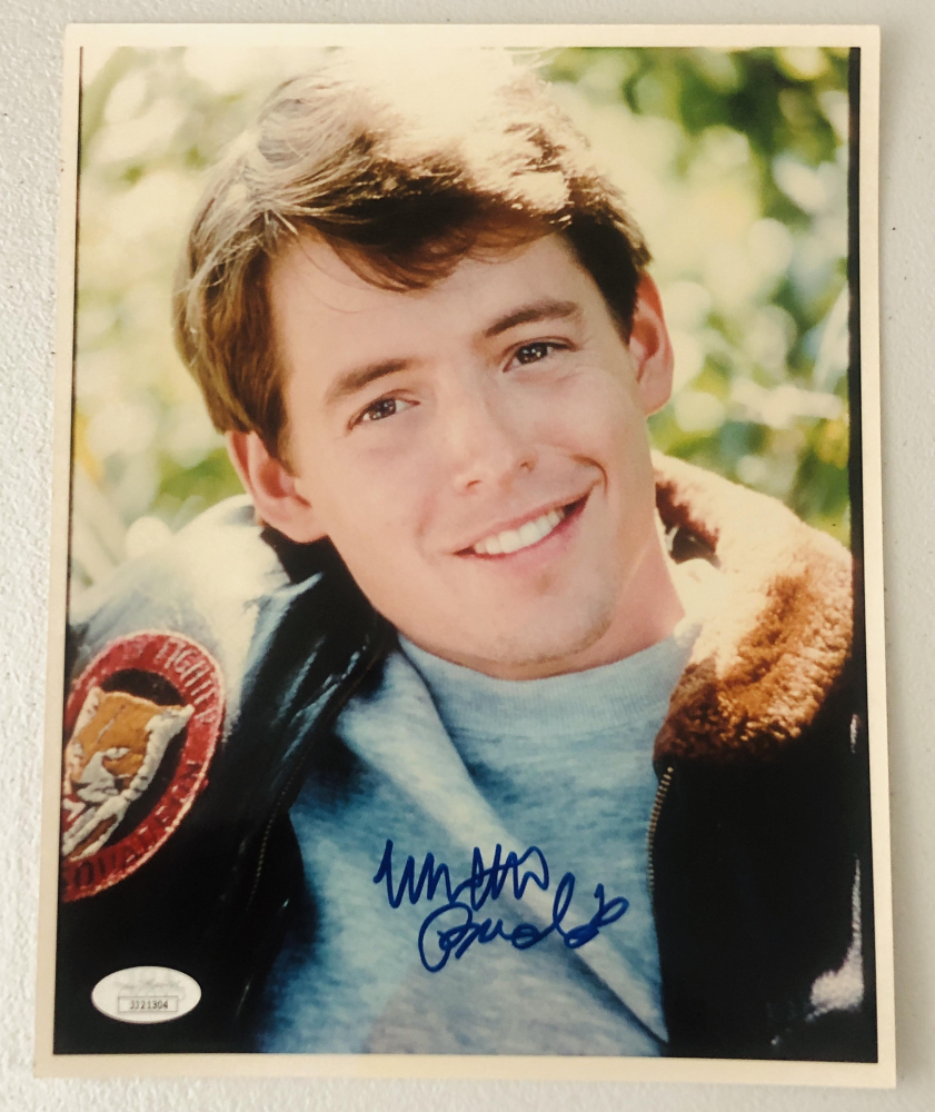 Matthew Broderick Signed "Ferris Bueller's Day Off" 8x10 Photo (JSA ...