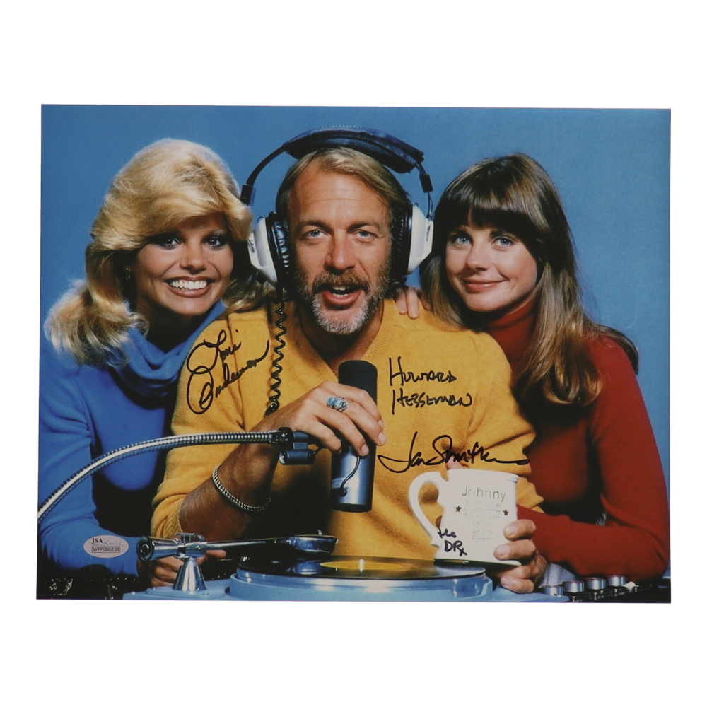 Loni Anderson, Jan Smithers & Howard Hesseman Signed "WKRP in ...