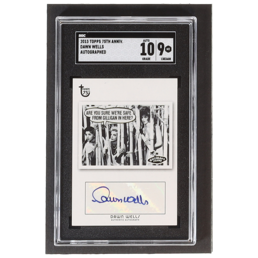 Dawn Wells 2013 Topps 75th Anniversary Autographs #NNO (SGC 9 ...