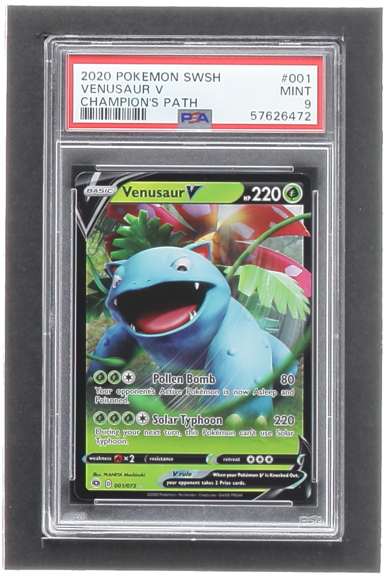 Venusaur V Pokemon 2020 Champion's Path #1 (PSA 9) | Pristine Auction