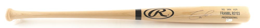 Franmil Reyes Signed Rawlings Pro Player Model Baseball Bat (MLB ...