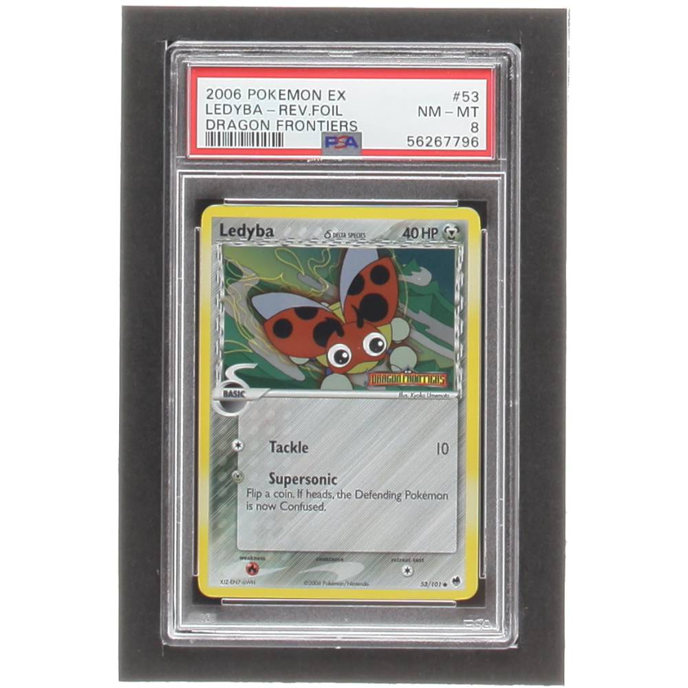 Ledyba (Delta Species) Pokemon 2006 EX Dragon Frontiers #53 Reverse ...