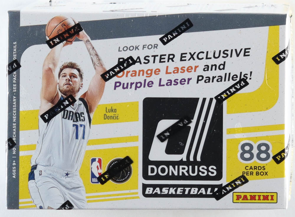 2021-22 Panini Donruss Basketball Blaster Box with (11) Packs ...