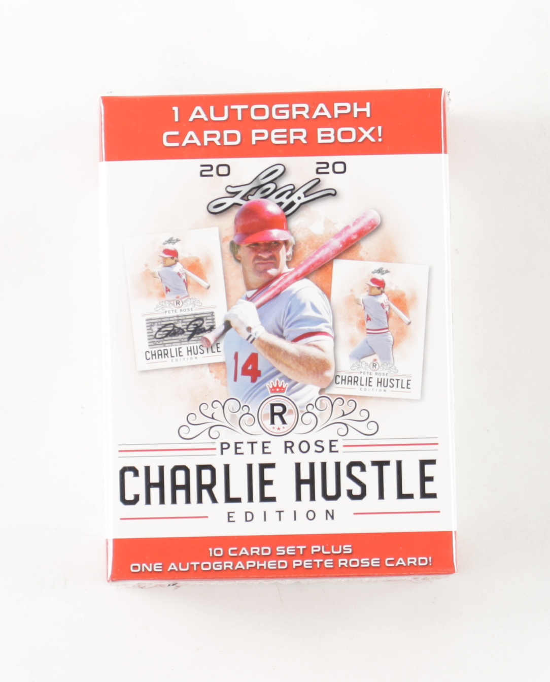 2020 Leaf Pete Rose "Charlie Hustle Edition" Baseball Box with (11 ...